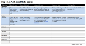 5 Examples on How to Set Up SMART Social Media Goals – Blog Blue Media ...